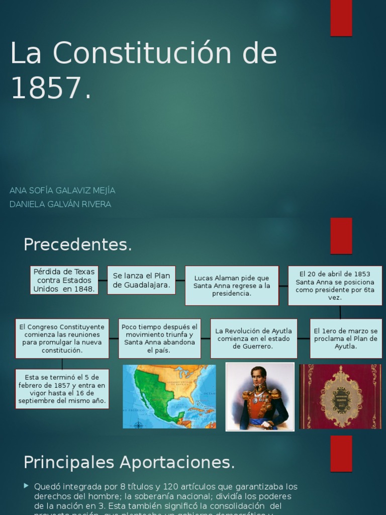 La Constitución de 1857 | PDF | Federación | Constitución