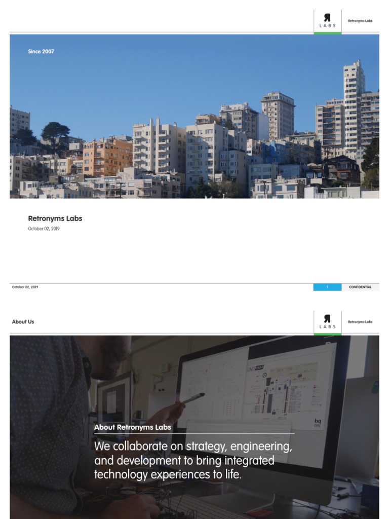 Retronyms Labs Overview | PDF | Ios | Mobile App