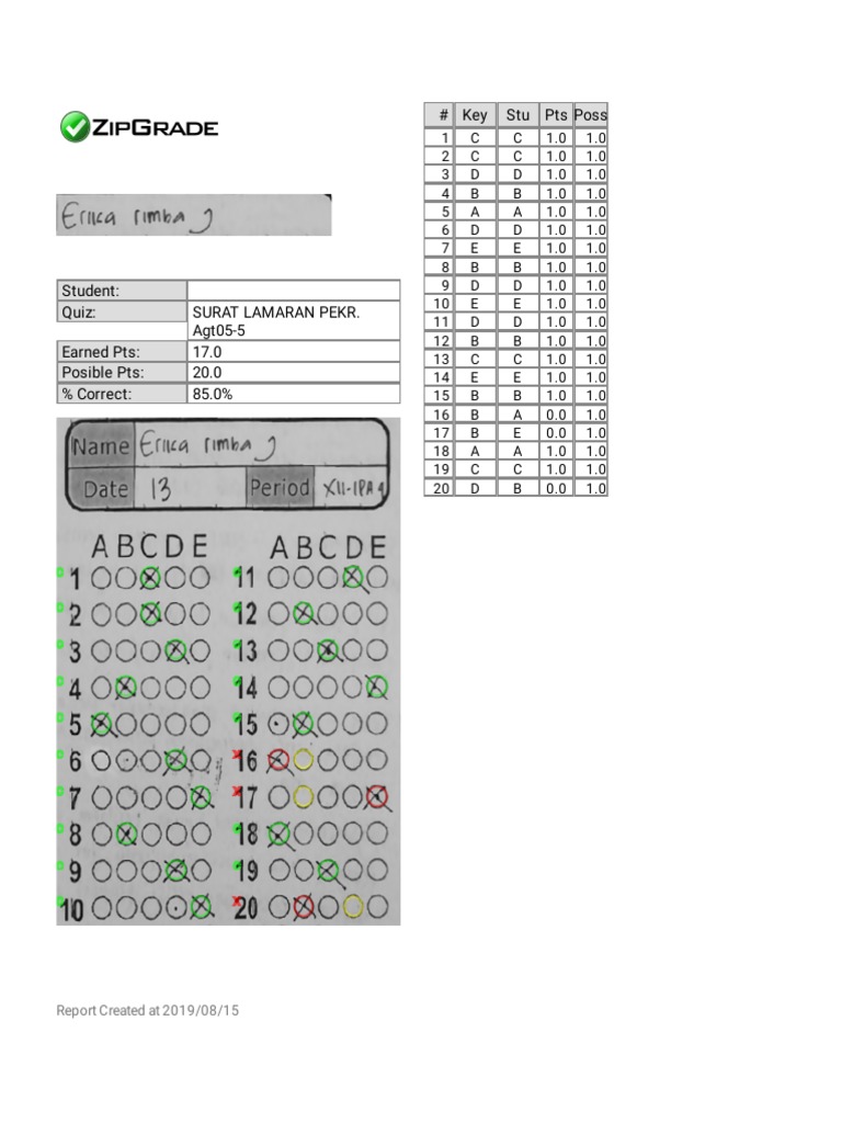 # Key Stu Pts Poss | PDF
