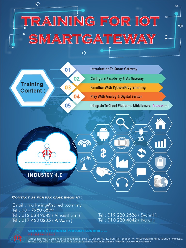 Flyers Training For Iot | PDF