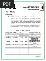 TSG Objectives Sheet 2021 | PDF | Conversation | Concept
