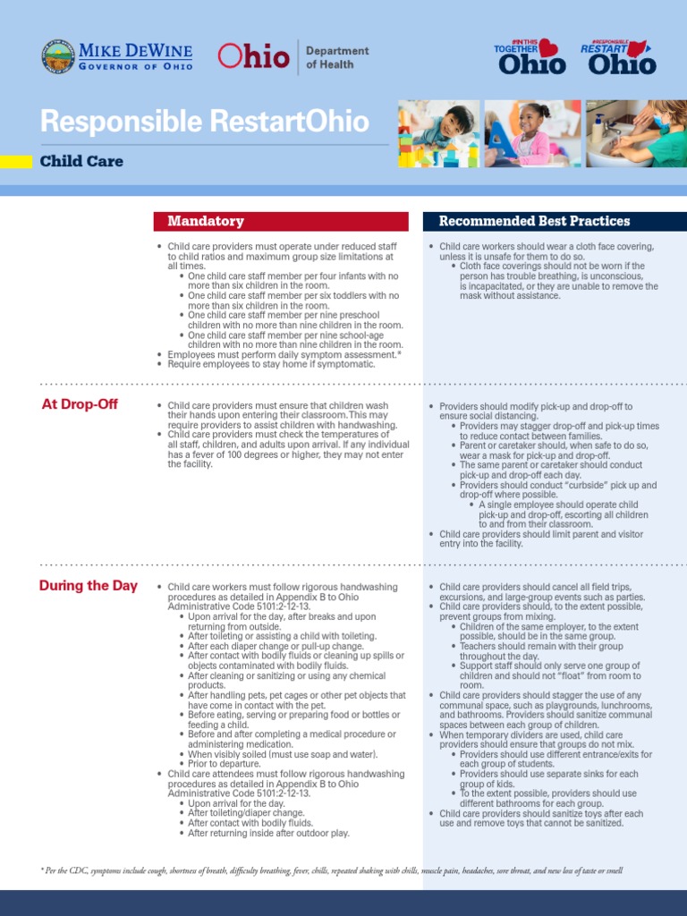Fact Sheet - Child Care | PDF | Child Care | Relationships