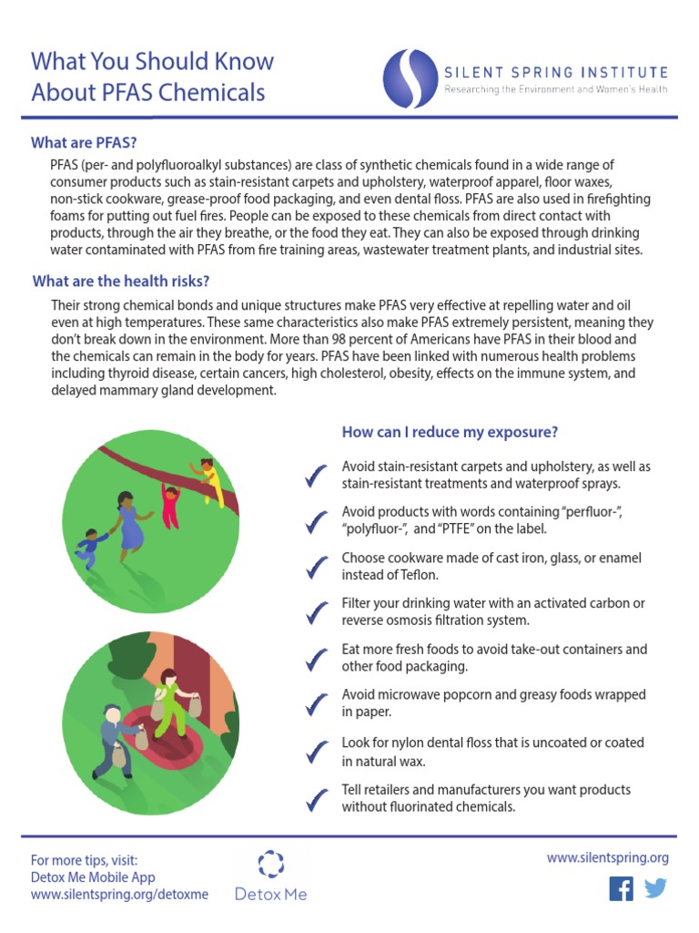 PFASs Tip Sheet - General | PDF | Chemical Substances | Chemistry