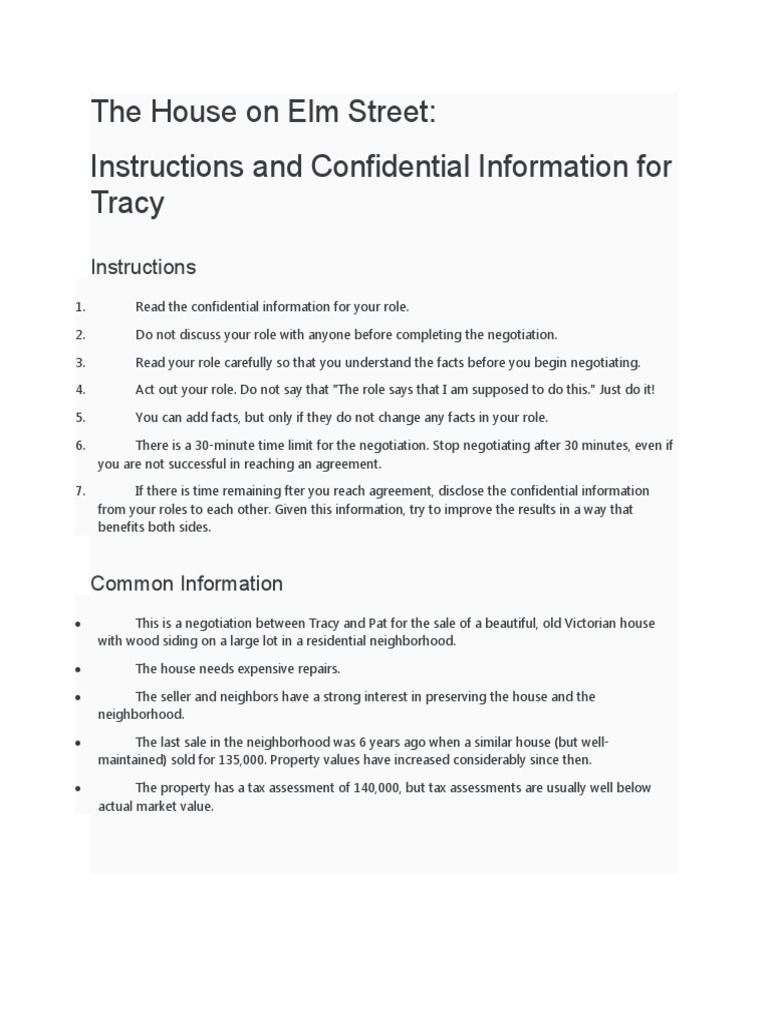 Proposal - 4 - 2 - Tracy Role | PDF | Prices | Sales