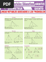 Los Triángulos y Sus Propiedades Ejercicios Resueltos de Geometría Plana Preuniversitaria en PDF ...