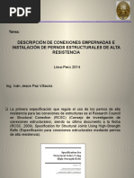Ficha Tecnica Perno Estructural Astm A 325 Tipo 1 | PDF | Tornillo | Conocimiento procedimental