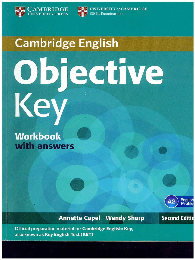 Cambridge English Objective Key Workbook With Answers | PDF