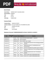 PNB Statement PDF | PDF | Cheque | Banks