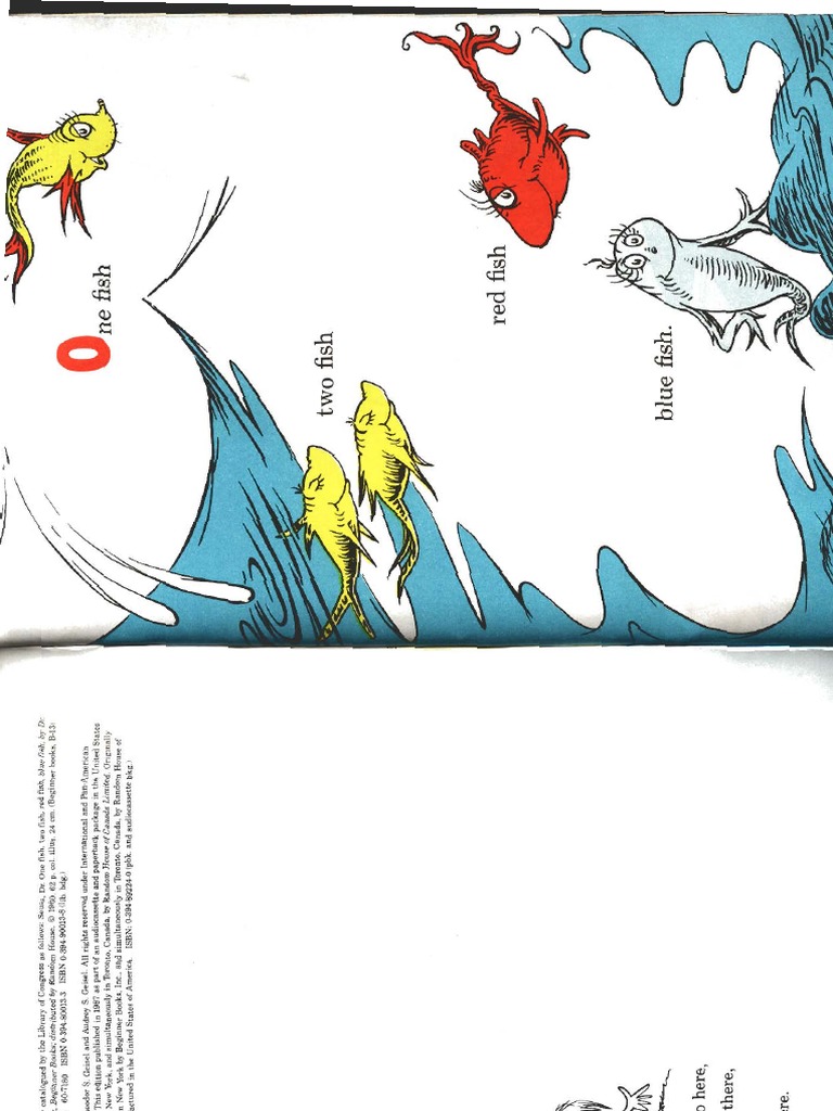DR Seuss One Fish Two Fish PDF | PDF