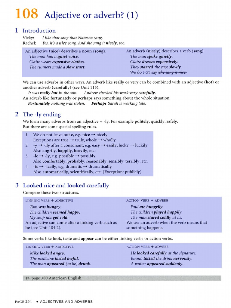 AA Intermediate 02 Adverbs | PDF
