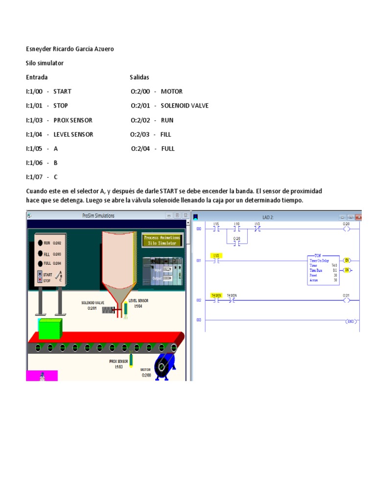 Silo Simulator | PDF