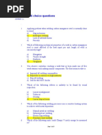 Welder Trade Test Questions and Answers | PDF | Welding | Construction