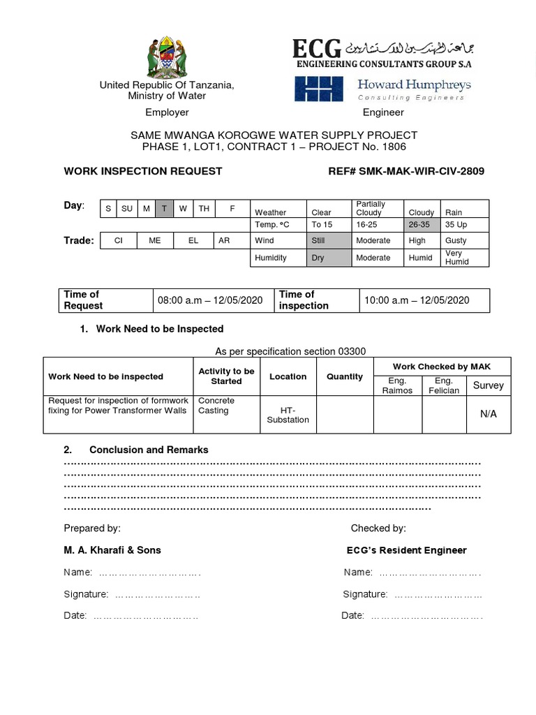 2809 - Formwork Power Transformer PDF | PDF | Atmosphere | Meteorology