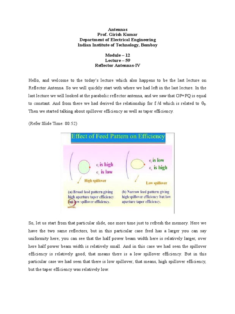 Lec 59 | Download Free PDF | Antenna (Radio) | Polarization (Waves)