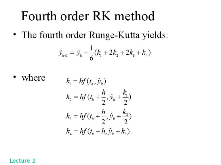 Range Kutta Method | PDF | Social Science | Teaching Methods & Materials