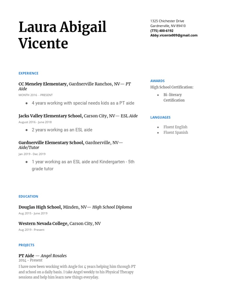 My Resume | PDF