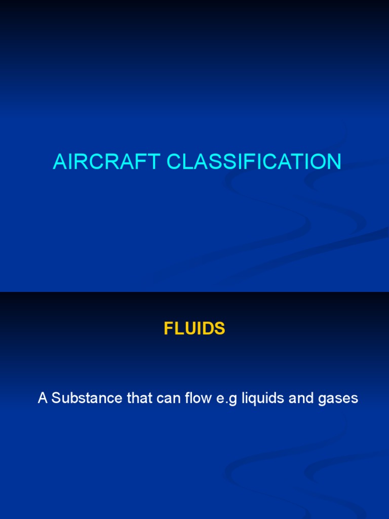 Lecture 1 Aircraft Classification | PDF | Aircraft | Empennage