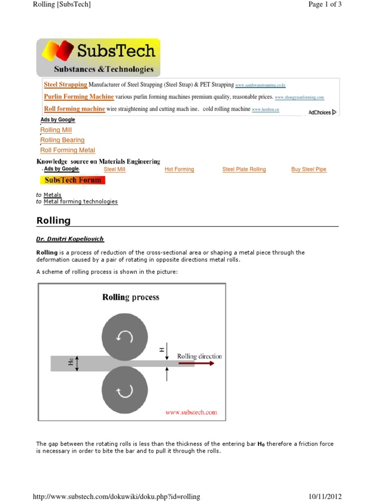 Rolling: Steel Strapping Purlin Forming Machine Roll Forming Machine ...