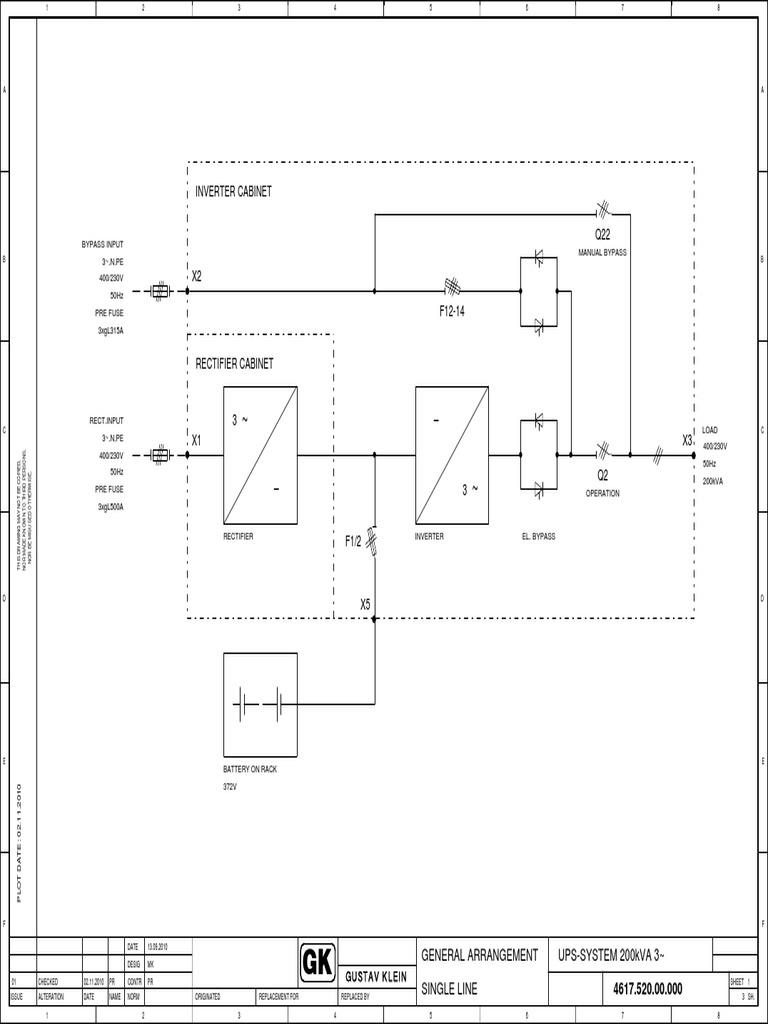 Inverter Bypass Switch Wiring Diagram | PDF