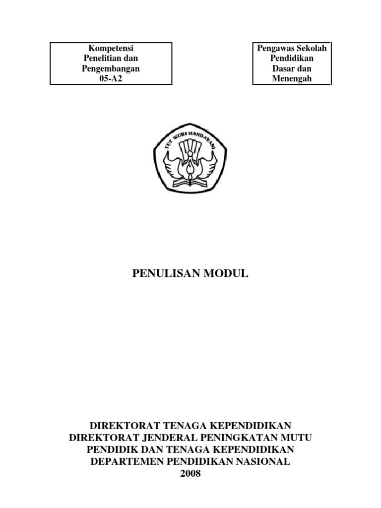Penulisan Modul | PDF