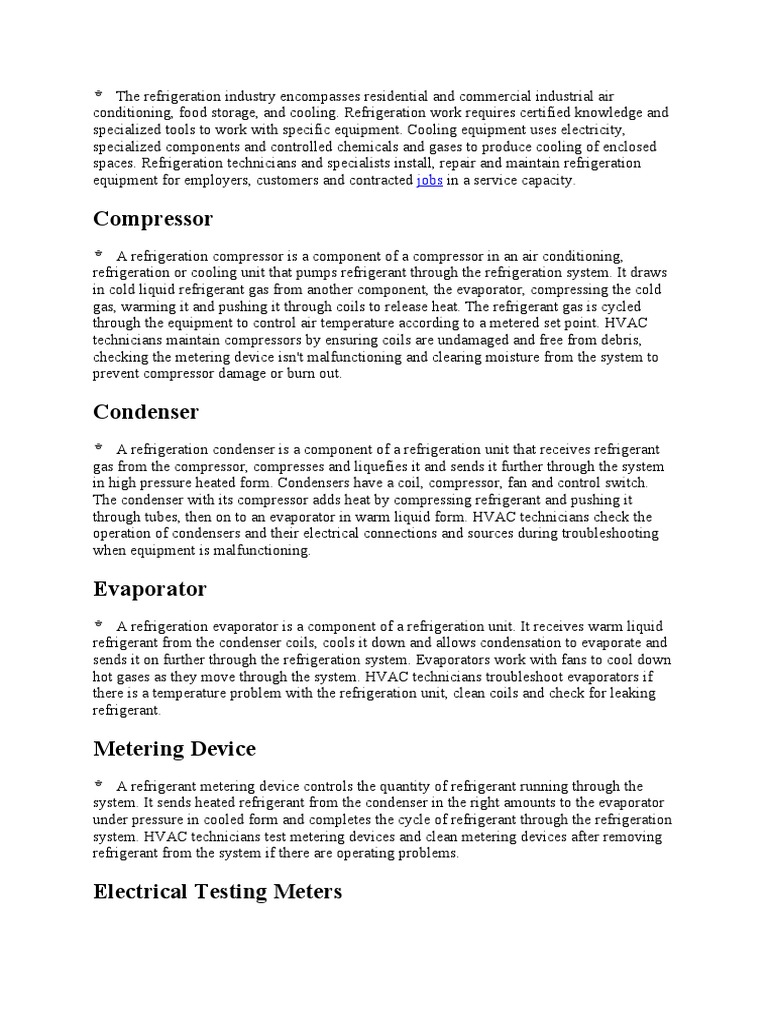 Compressor | PDF | Refrigeration | Air Conditioning