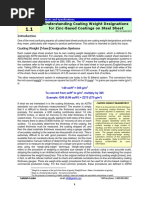 GI Sheet Weight and Specifications Chart | PDF | Galvanization | Sheet ...
