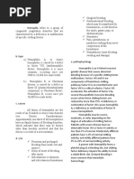 Hemophilia Concept Map | PDF | Haemophilia | Bleeding