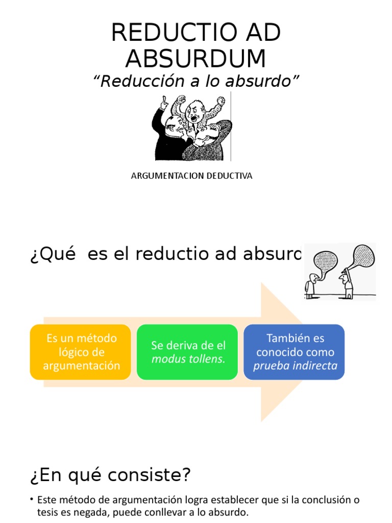 Reductio Ad Absurdum | PDF