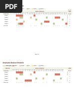 2024 Staff Leave Planner Template | PDF