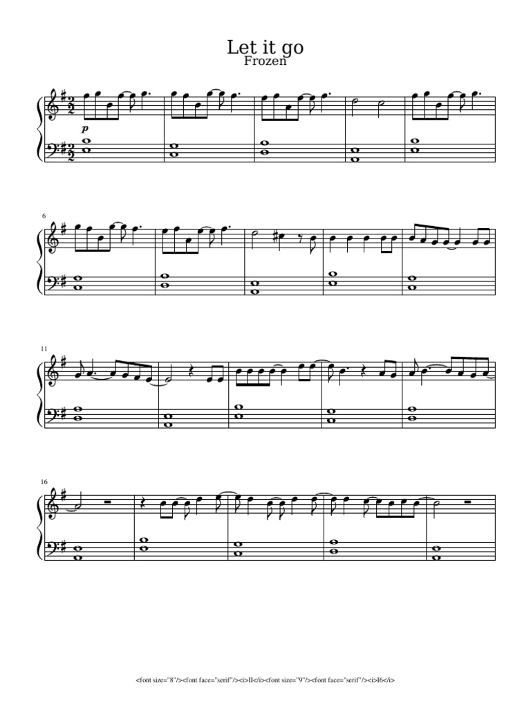 Libre Soy Frozen | PDF