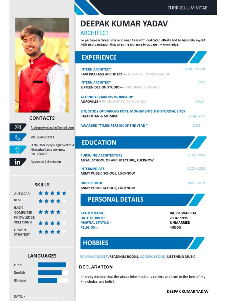 Deepak Resume PDF | PDF
