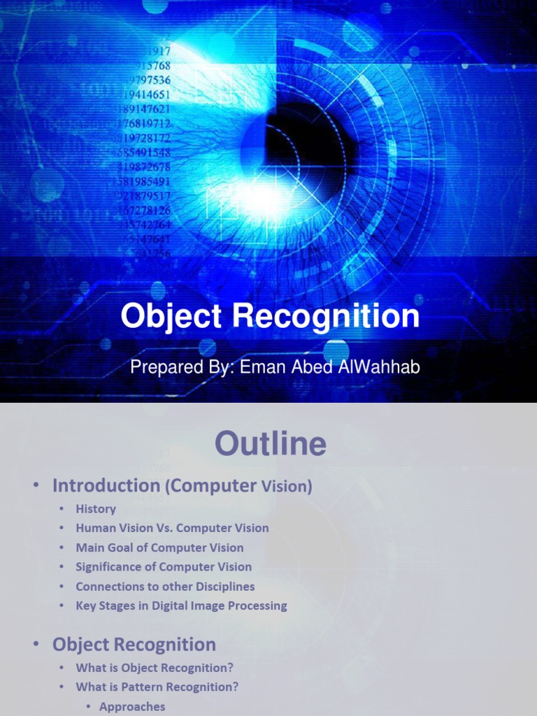 Objectrecognition | PDF | Fingerprint | Computer Vision
