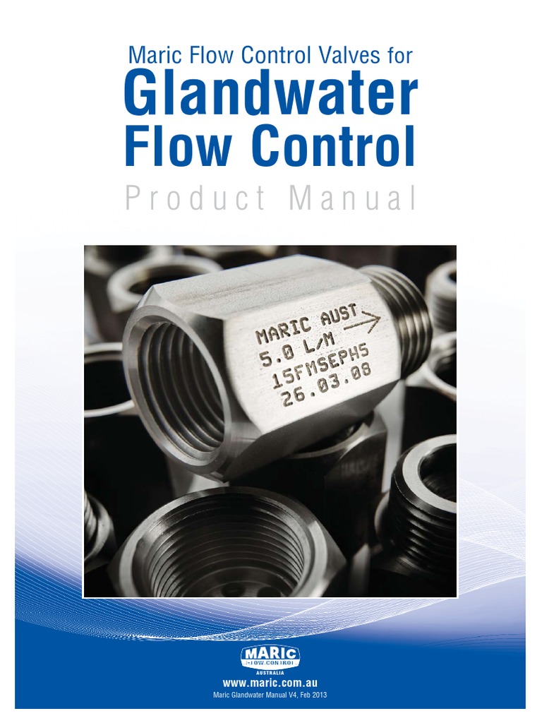 Maric Glandwater Manual PDF | PDF | Valve | Pump