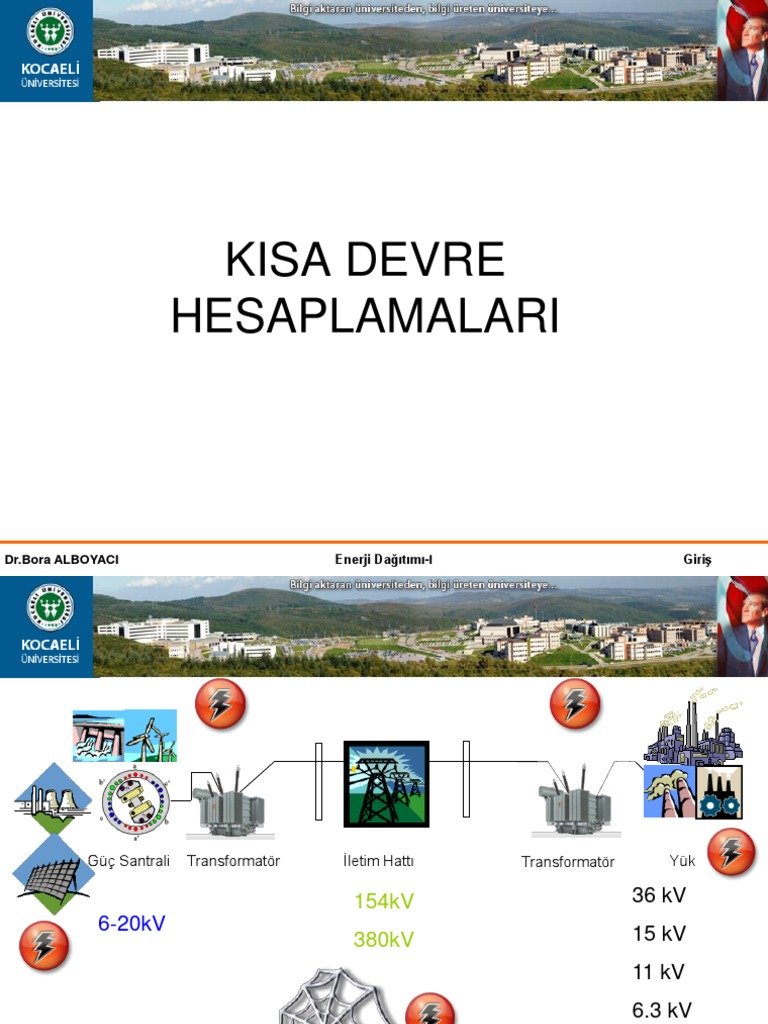 Kisa Devre Hesaplamalari | PDF