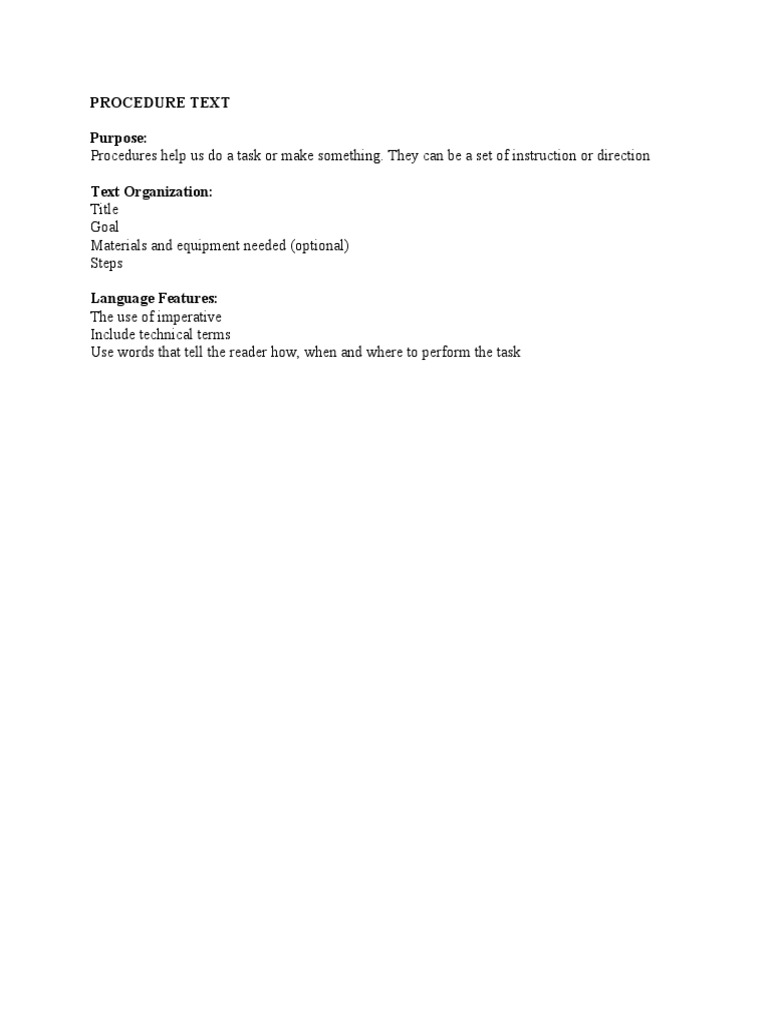 How to Write Effective Procedures | PDF