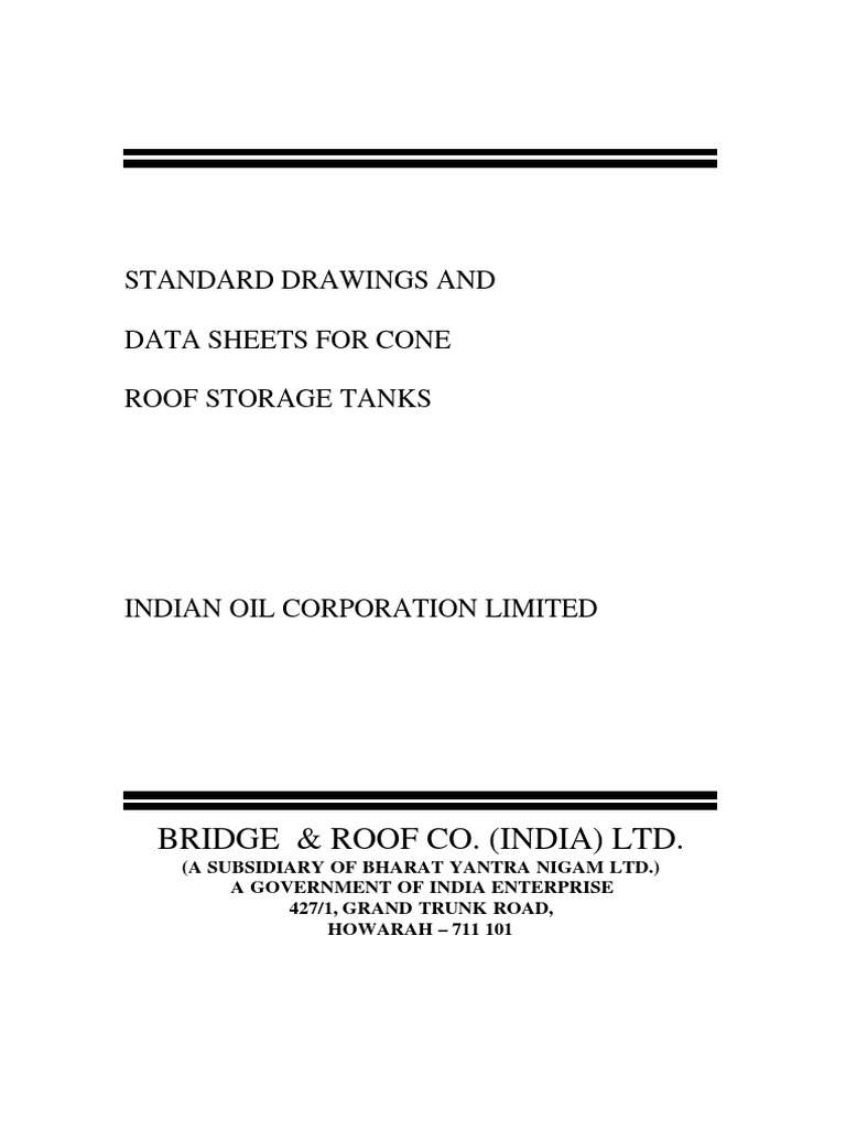 B&R Drg. For CR Tank PDF | PDF | Sheet Metal | Screw