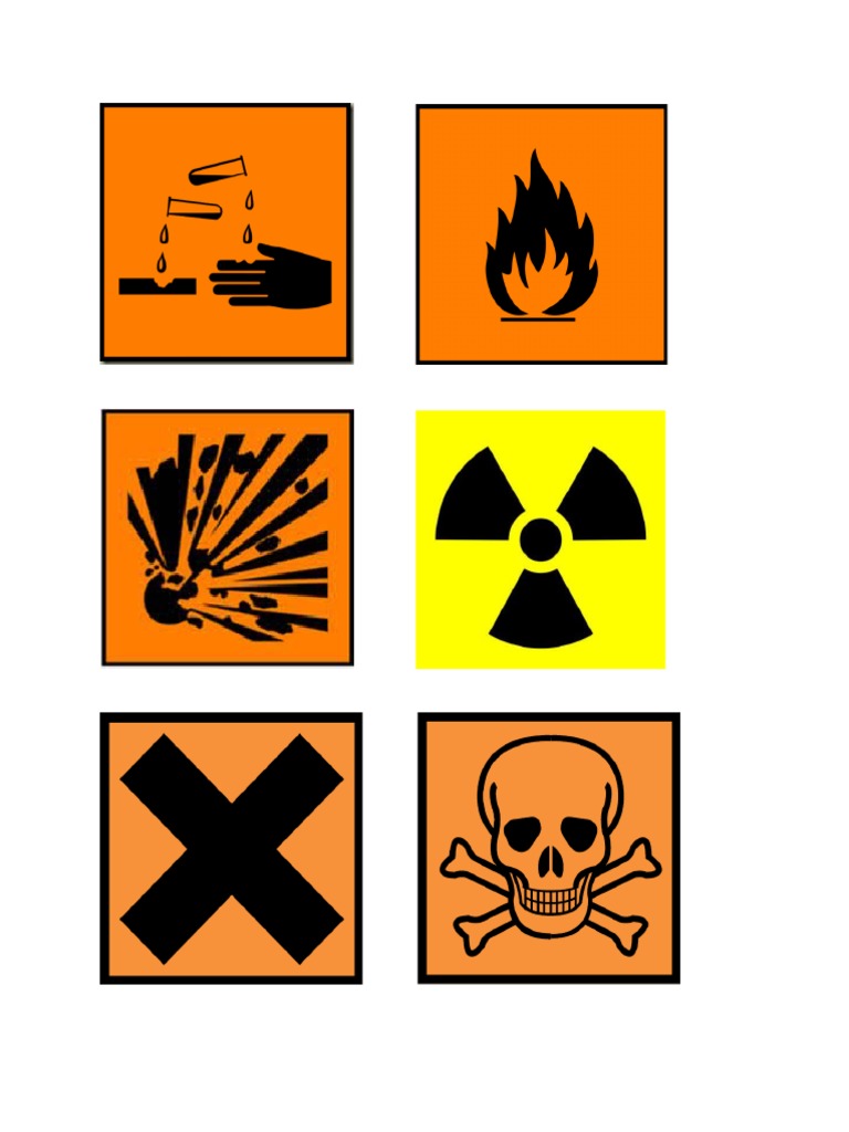 Simbol Amaran Makmal | PDF