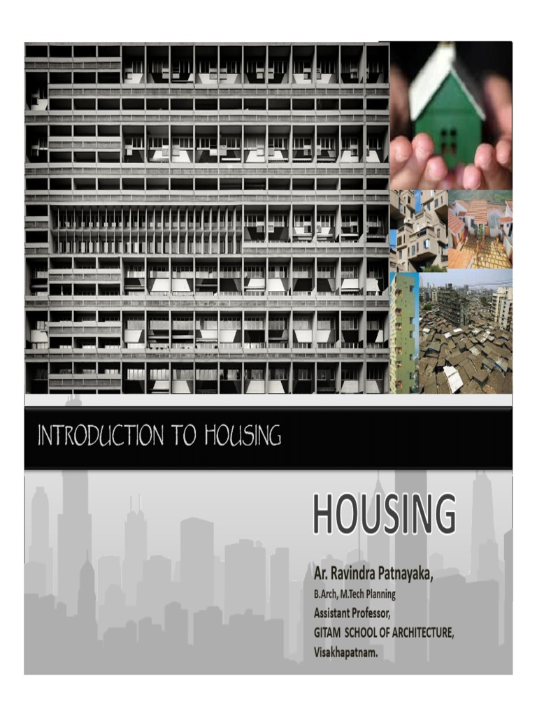 Class 1 H - Introduction To Housing | PDF | Affordable Housing | Slum