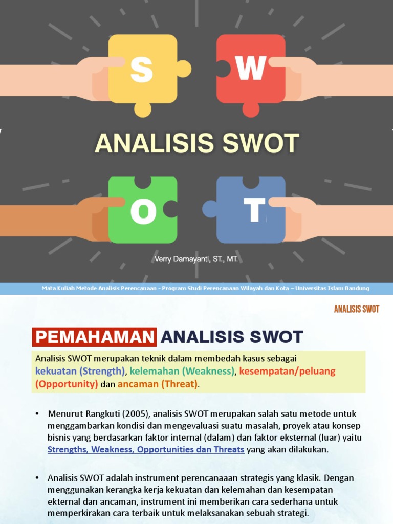 Materi Analisis SWOT | PDF