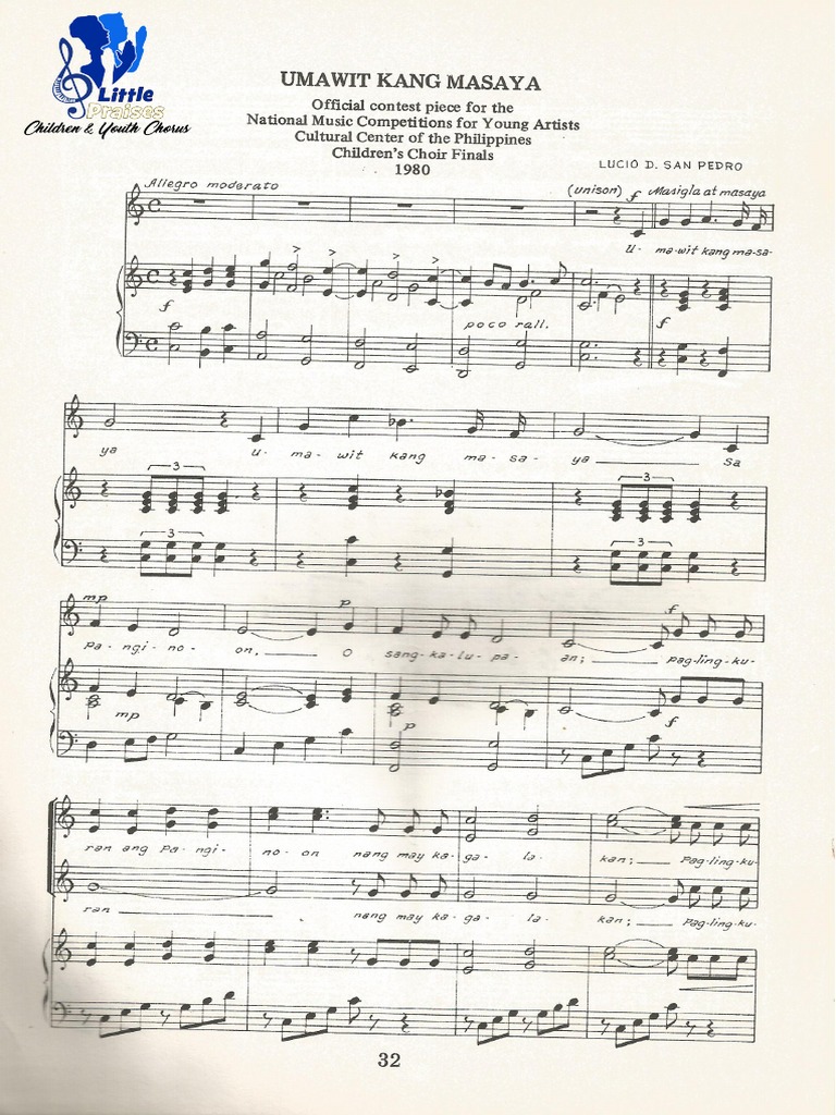 006 - Umawit Kang Masaya | PDF