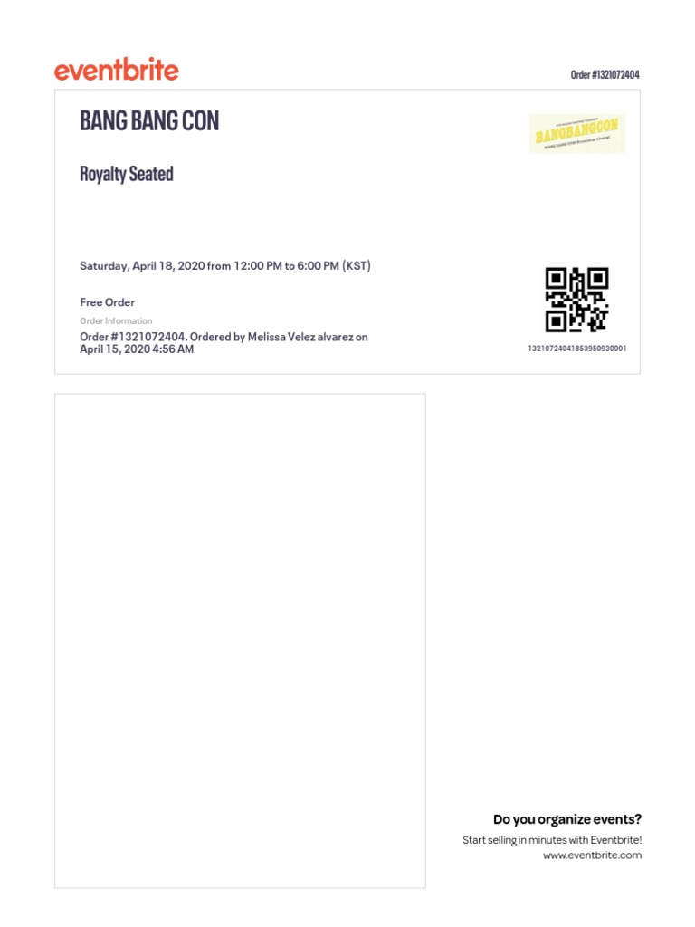 Boletos BTS 2 PDF | PDF