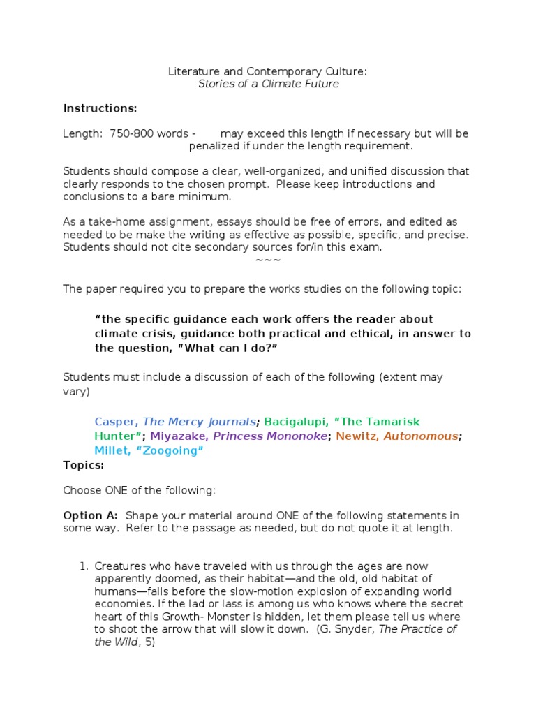 Casper, The Mercy Journals: Bacigalupi, "The Tamarisk Hunter ...