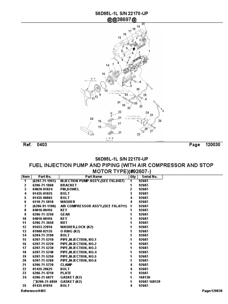 FUEL INJECTION PUMP AND PIPING - pdf2 PDF | PDF | Pipe (Fluid ...