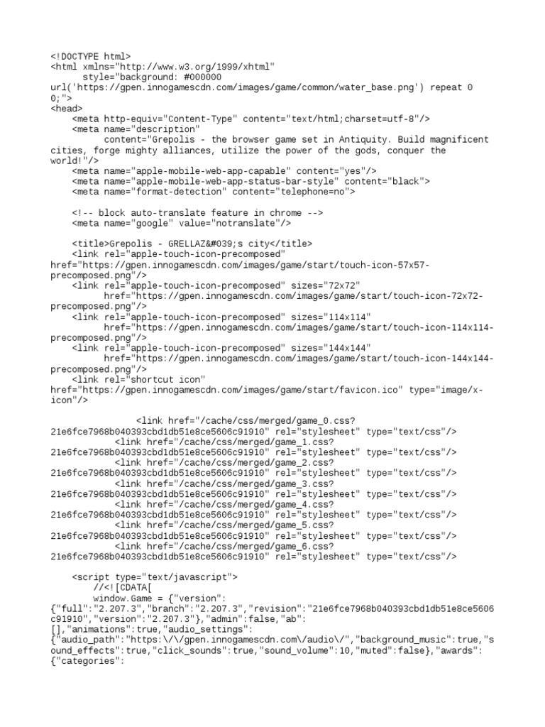 Grepolis | PDF | Computers