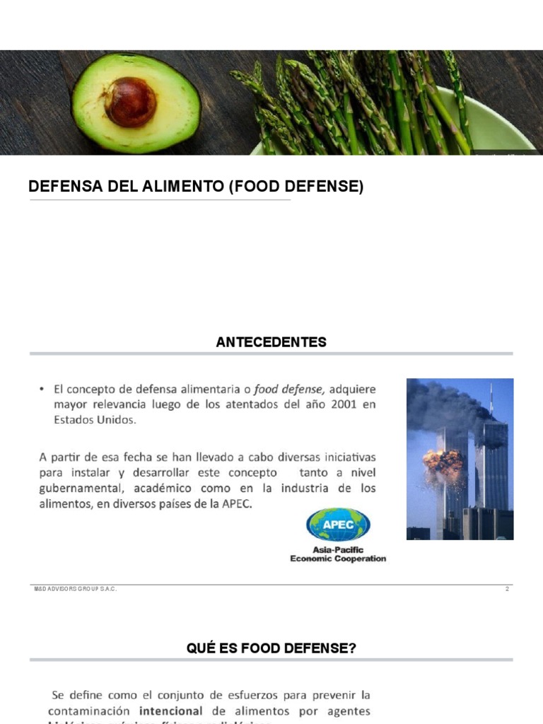 Food Defense | PDF | Alimentos | Comida y bebida