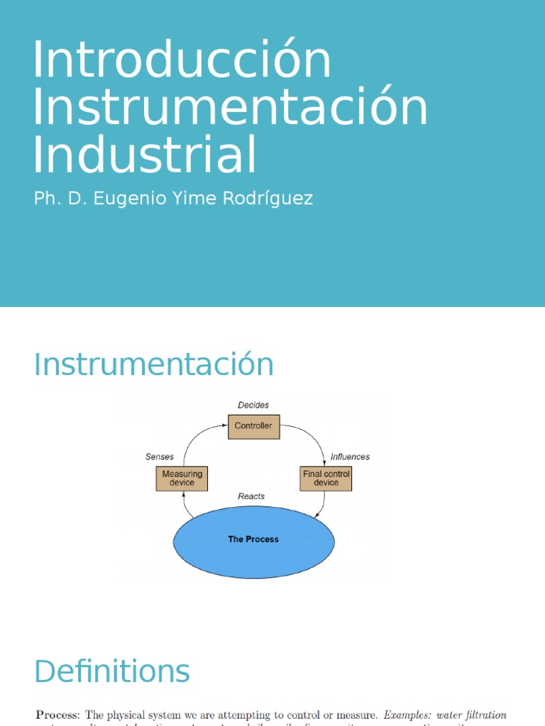 A Comprehensive Guide to Industrial Instrumentation: Definitions ...