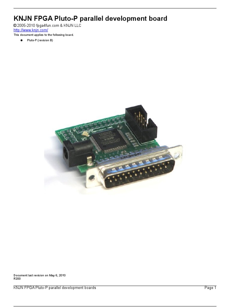Knjn Fpga Pluto-p Board | Field Programmable Gate Array | Electronics