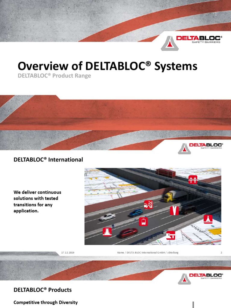 Overview DELTABLOC Systems Complete - EN | PDF | Manufactured Goods ...