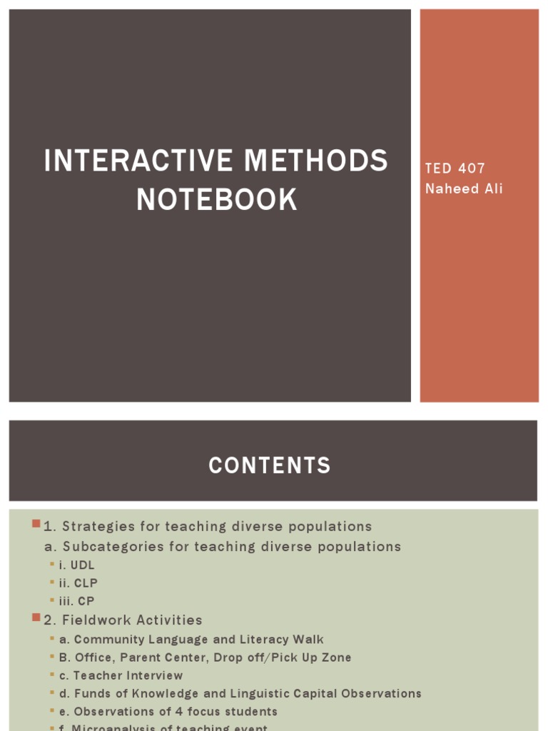 Interactive Notebook | PDF | Curriculum | Literacy