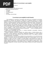 CARACTERIZAREA PERSONAJULUI Schema de Completat COMPUNERE - 2023 | PDF